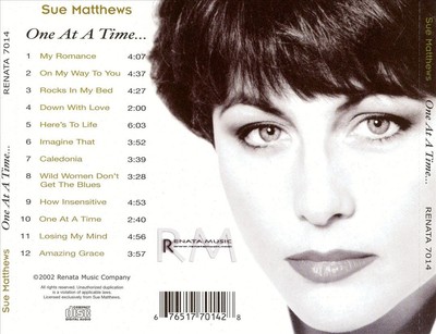 SUE MATTHEWS - ONE AT A TIME * NEW CD 676517701428| eBay
