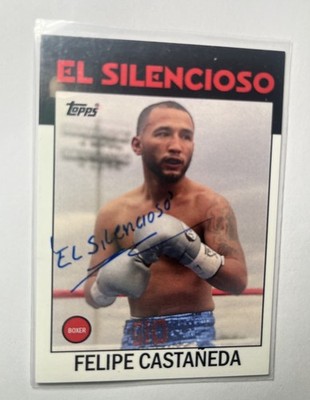 Felipe Castaneda Signed Topps Boxing 🥊 Card | eBay