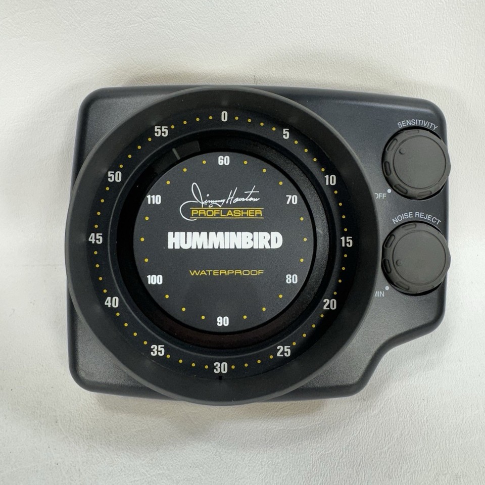 Jimmy Houston Proflasher Portable Humminbird Flasher Depth w/ Mount ...