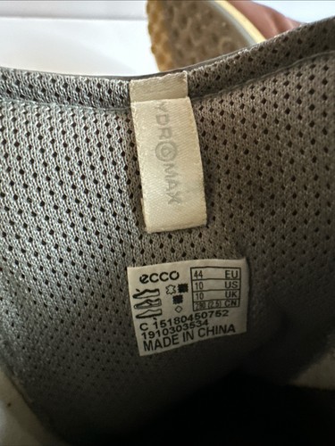 ECCO Biom Natural Motion Men's Yak Leather Golf Shoes Size 10 US / 44 ...