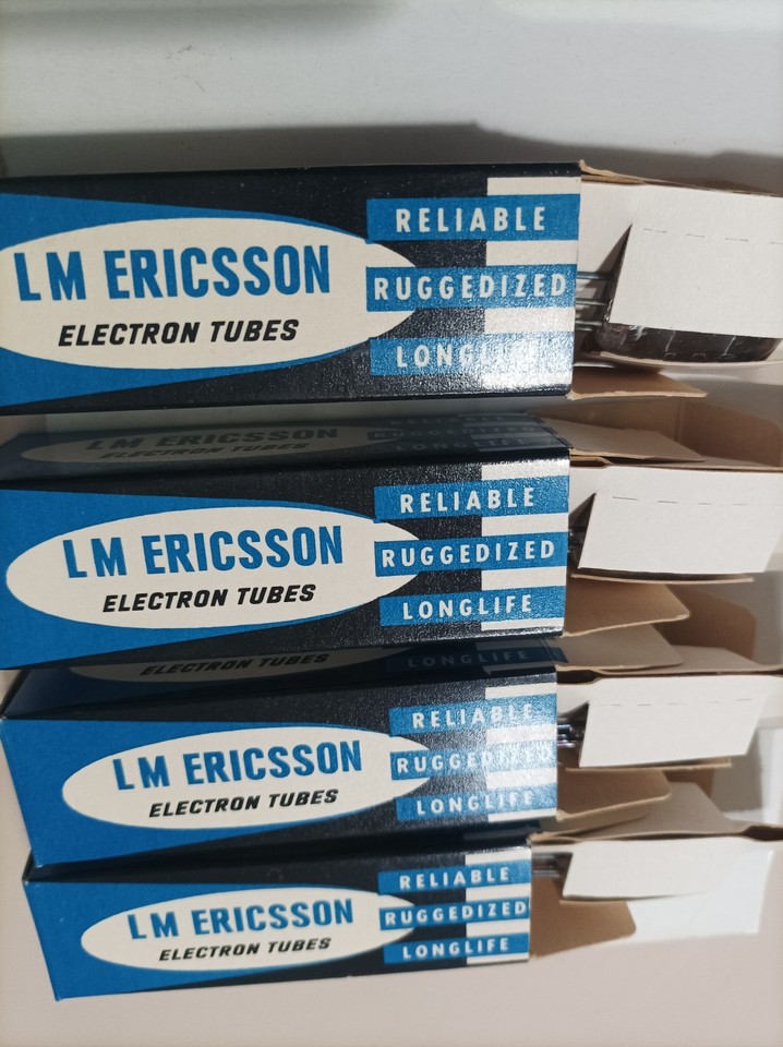 2C51/396A - RYC 22001 LM ERICSSON tubes - two pairs of new long life ...