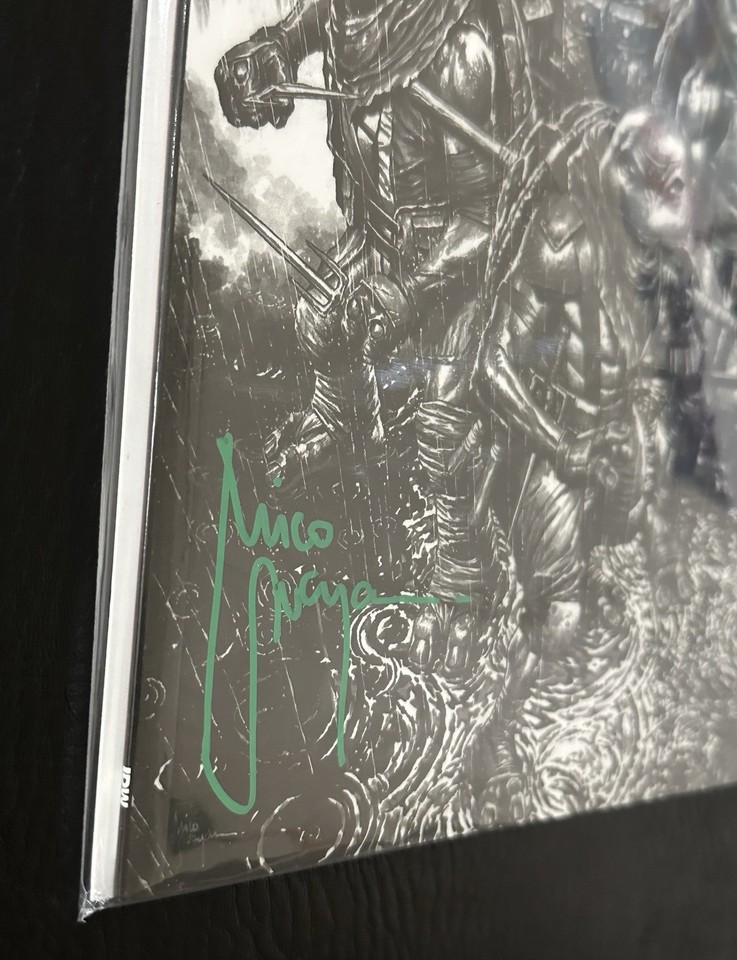 SIGNED MICO SUAYAN TMNT LAST RONIN RE-EVOLUTION #1 C2E2 SKETCH VARIANT ...