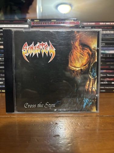 Sinister-Cross The Styx-CD-1992-FIRST PRESS-Ultra Rare-Nuclear Blast ...