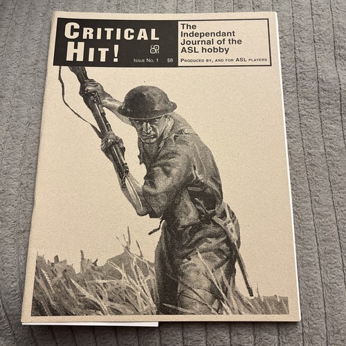 Critical Hit #1 ASL Magazine with Scenarios | eBay