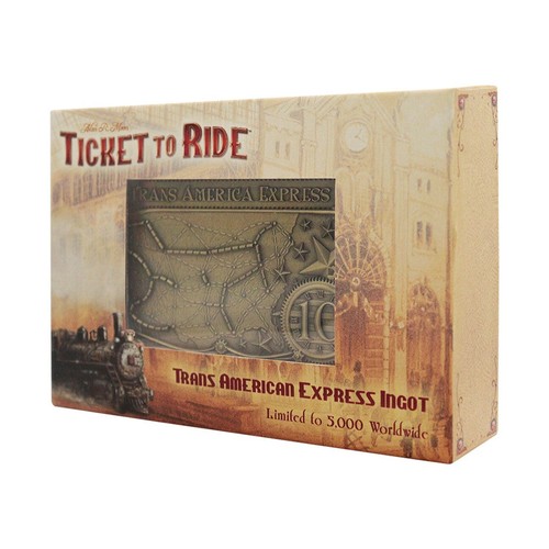 Ticket to Ride Trans America Express Ingot Card Limited Edition ...