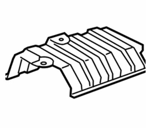 FACTORY LEXUS ES350 TOYOTA CAMRY REAR RIGHT MUFFLER HEAT SHIELD ...