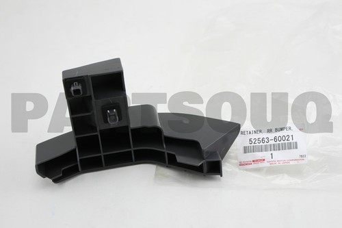 5256360021 Genuine Toyota RETAINER, REAR BUMPER, UPPER LH 52563-60021 ...