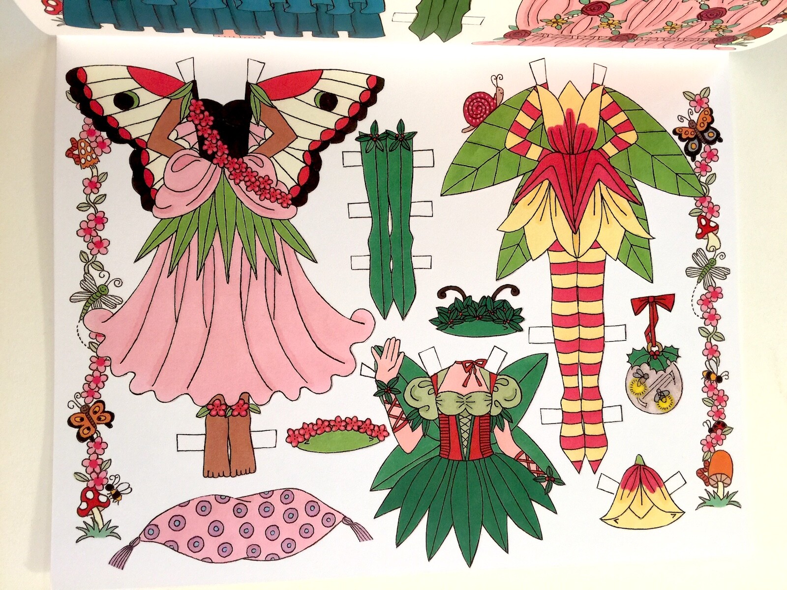 Whimsical! FLUTTER PAPER DOLLS from the Land of Faerie - by Alina ...