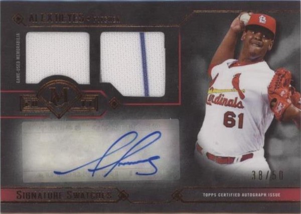 2017 Topps Museum Collection - Signature Swatches Single Player Dual ...