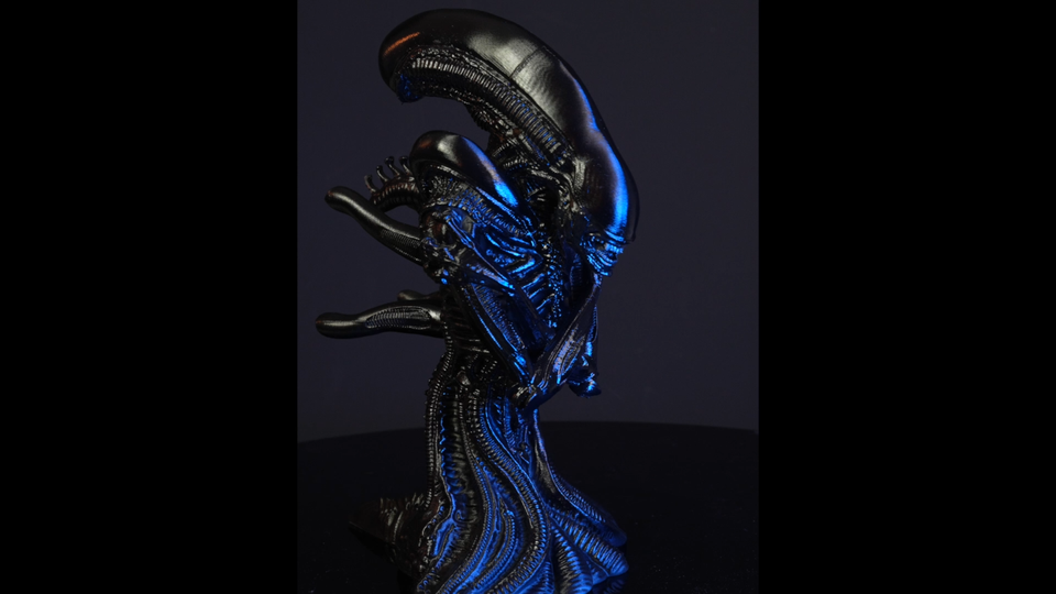 Alien Xenomorph Bust 3d printed and HAND PAINTED | eBay