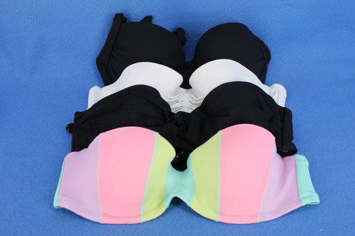 Victoria's Secret and one H&M Lined Underwire Bikini Top Bra Lot Size ...