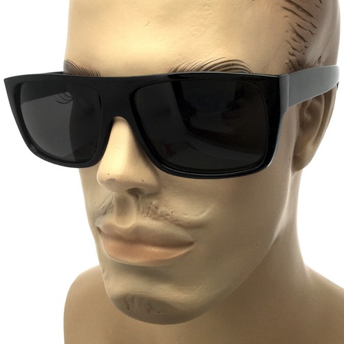 Mens Classic Old School Eazy E Flat Top GANGSTER CHOLO Sunglasses Black ...