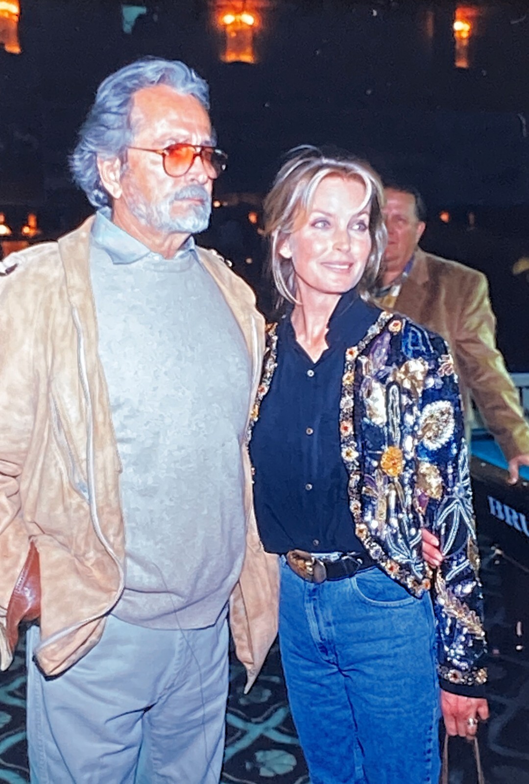 OA34-053 80s Actress Bo Derek Pool Tourney Orig Oscar Abolafia 35mm ...