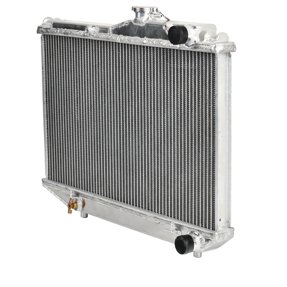 2 Row Aluminum Core Performance Radiator For 84-87 Toyota Corolla AE86 ...