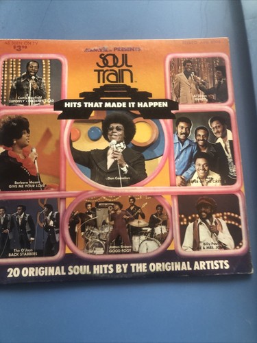 Soul Train, 20 Original Hits by Original Artists LP | eBay