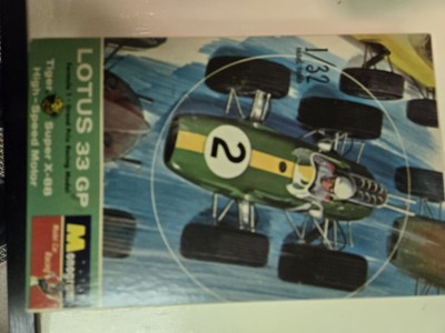 1/32 VINTAGE MONOGRAM LOTUS 33 F1 SLOT CAR W/BOX F1 FERRARI & F1 BRM | eBay
