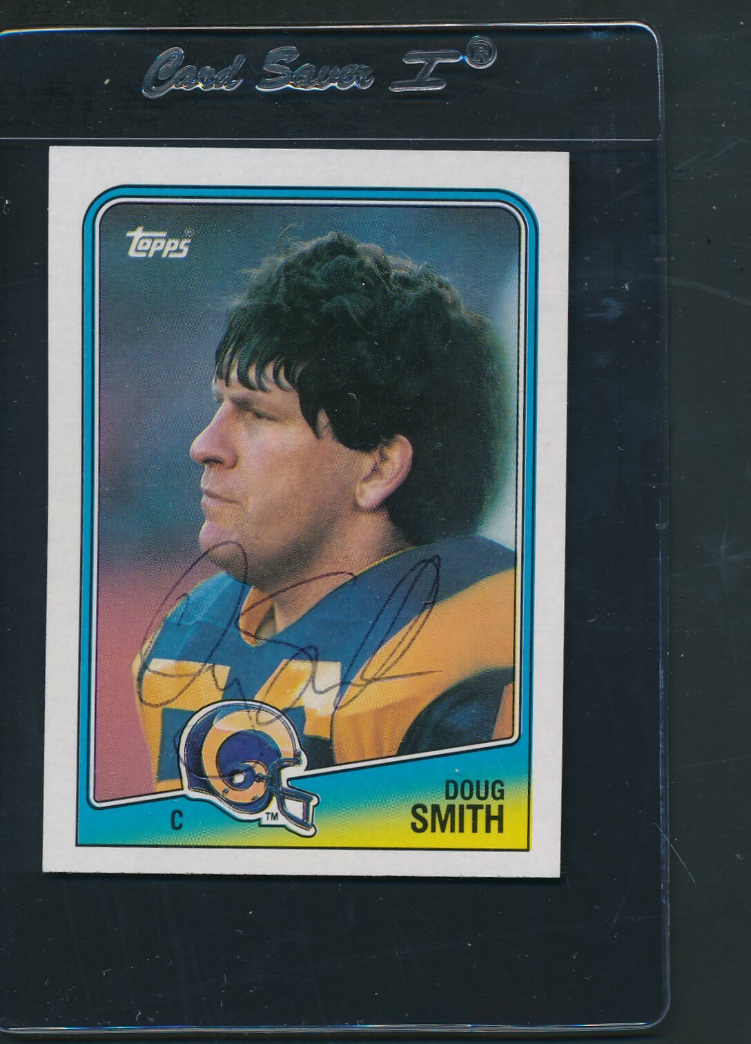 1988 Topps #294 Doug Smith Rams Signed Auto *B6683 | eBay