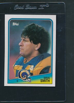 1988 Topps #294 Doug Smith Rams Signed Auto *B6683 | eBay
