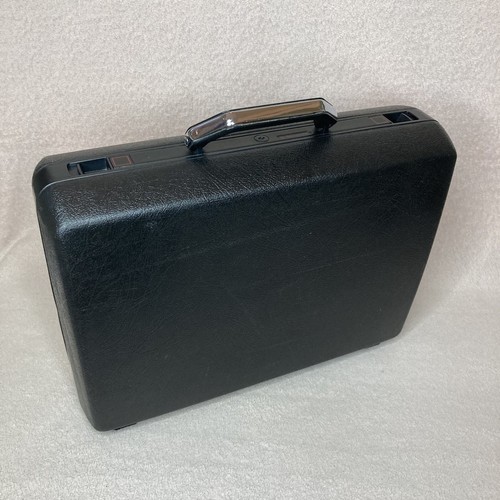Vintage Samsonite Hardshell Briefcase-Broker GL Series-Black Pebbled ...