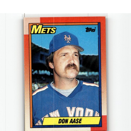 1990 Topps Baseball Card #301 Don Aase New York Mets | eBay