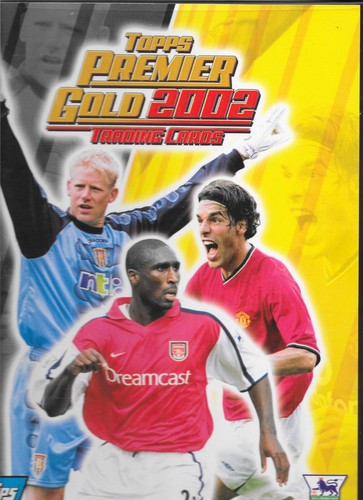 TOPPS PREMIER GOLD FOOTBALL CARDS 2002 in HARDBACK ALBUM | eBay UK