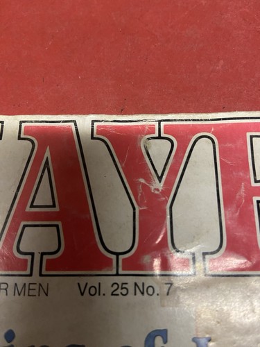 Mayfair Magazine Vol. 25 No. 7 July 1990 U.K Playboy Vintage | eBay