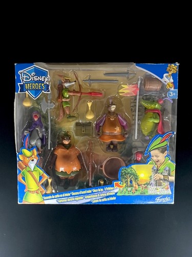 Robin Hood Disney Heroes Famosa Figures Set 2009 Ultra RARE read | eBay