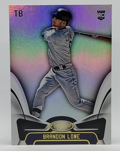 2019 Panini Certified Brandon Lowe RC Tampa Bay Rays Rookie #30 | eBay