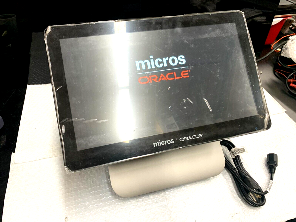 Oracle Micros Workstation 6 POS Terminal 610 4GB/64GB W/ Stand ...