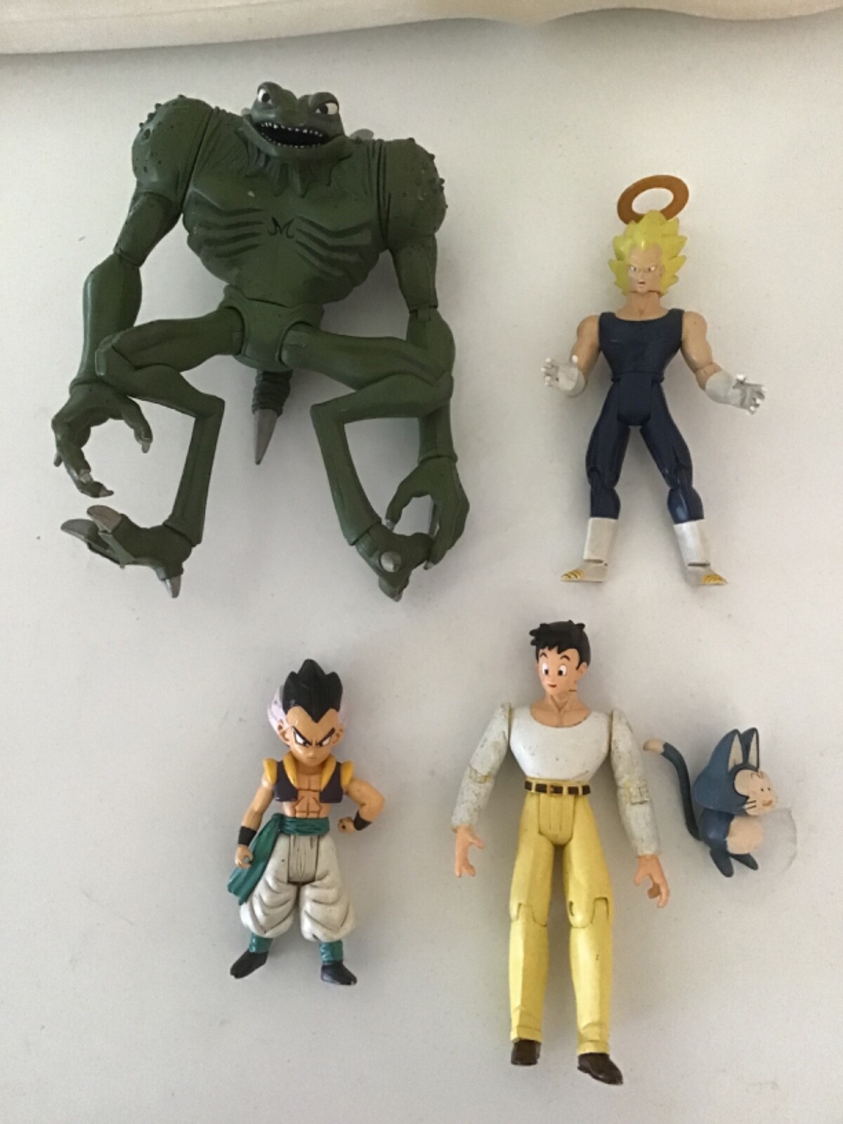 IRWIN Dragon Ball Z Figures Lot of 4 Series 10 Yakon Yamcha Gotenks ...