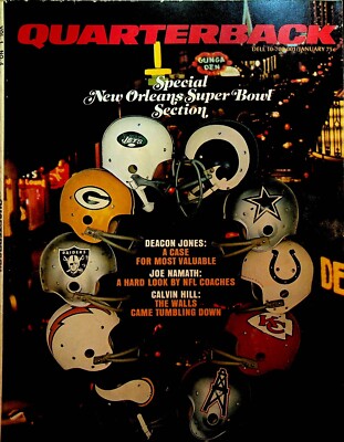 Quarterback Magazine January 1970 Joey Heatherton OJ Simpson Deacon ...