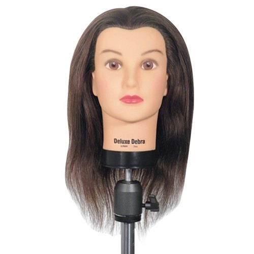 Burmax Cosmetology Head Mannequin Deluxe Debra 100 Human Hair for sale ...