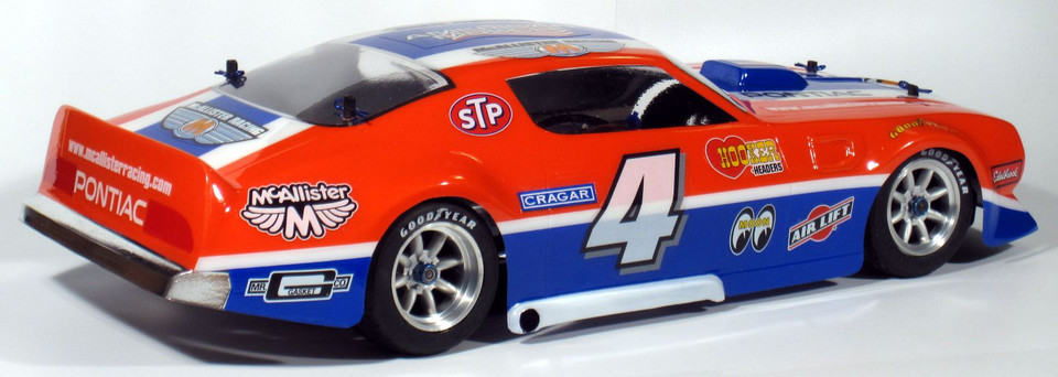 1970 Pontiac Firebird VTA 1/10th Scale Body 200mm wide for TC /4tec 2.0 ...