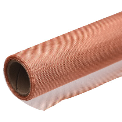 Copper Mesh 118“x19.69" Rustproof Copper Mesh Roll Pure Copper Wire ...