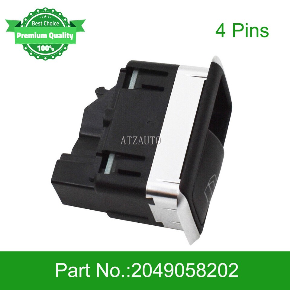 Rear Or Front Right Power Window Switch For Mercedes-Benz C250 C300 ...