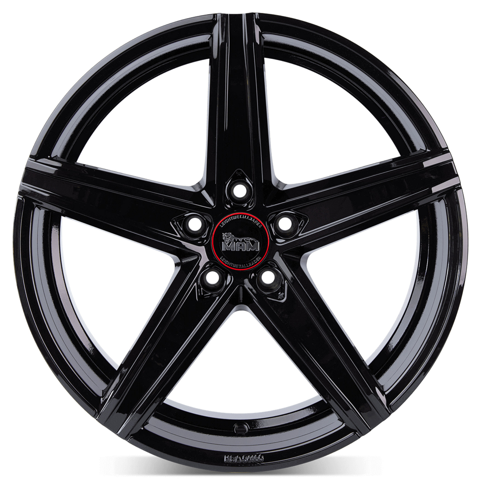 19 Zoll MAM OX18 Black Painted ET30 S Alufelgen für Seat Cupra Ateca ...