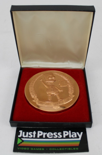 1992 Bart Simpson Summer Games Bronze Medal 8 oz LE #312/5000 in Case ...