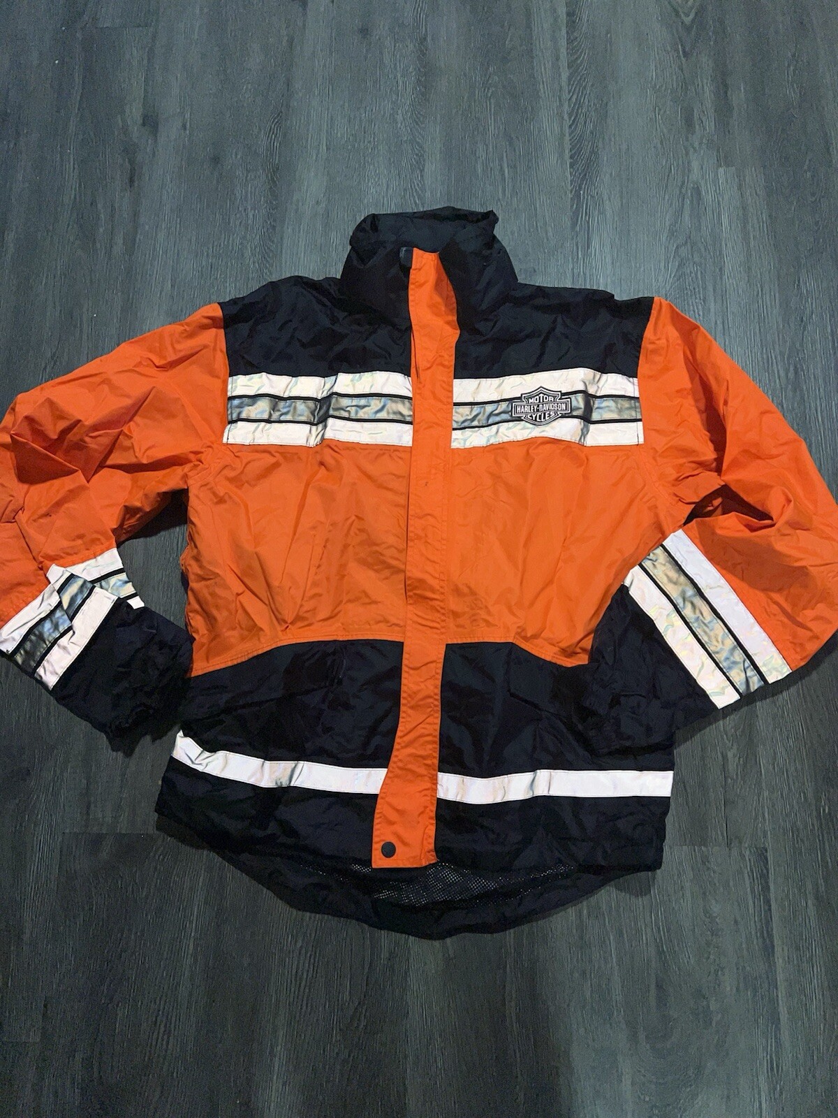Harley Davidson Reflective 3M Rain Coat / Jacket Medi… - Gem