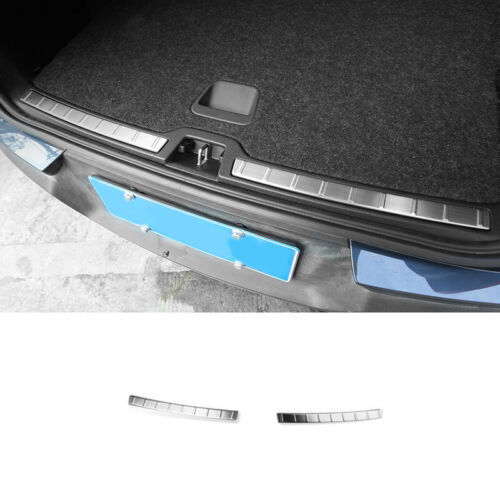 Fit For Volvo XC40 2019-2022 Silver Steel Rear Bumper Protector Guard ...