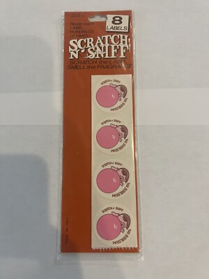 Toys for America Bubble Gum Scratch and Sniff Stickers Sealed 1980s ...