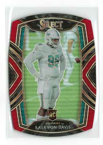 RAEKWON DAVIS #296 2020 PANINI SELECT DOLPHINS RC RED | eBay