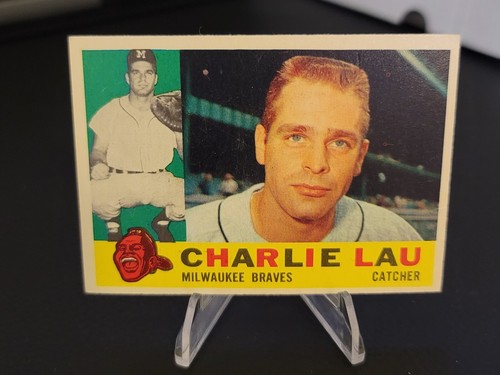 1960 Topps Baseball #312 Charlie Lau Milwaukee Braves EX+ | eBay