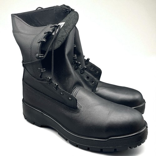 Rocky Navy Inspired 9" Steel Toe Boot, PN: 808, Black, Size 11 Wide | eBay
