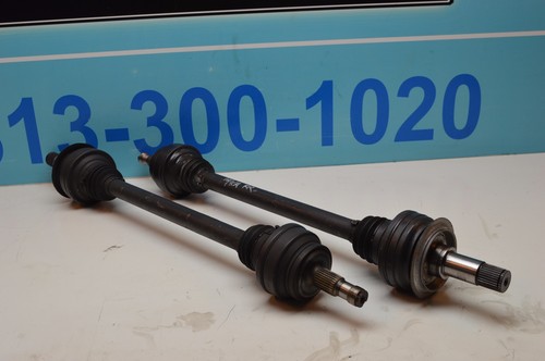 12-13 W221 MERCEDES S550 BI TURBO REAR AXLE AXLES SHAFT SHAFTS PAIR ...
