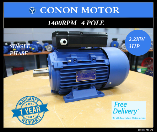 2.2kw 3HP 1400rpm 24mm REVERSIBLE CSCR Electrical motor single-phase ...