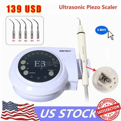 Portable Dental Ultrasonic Scaler for EMS Cavitron Scaling Handpiece w ...