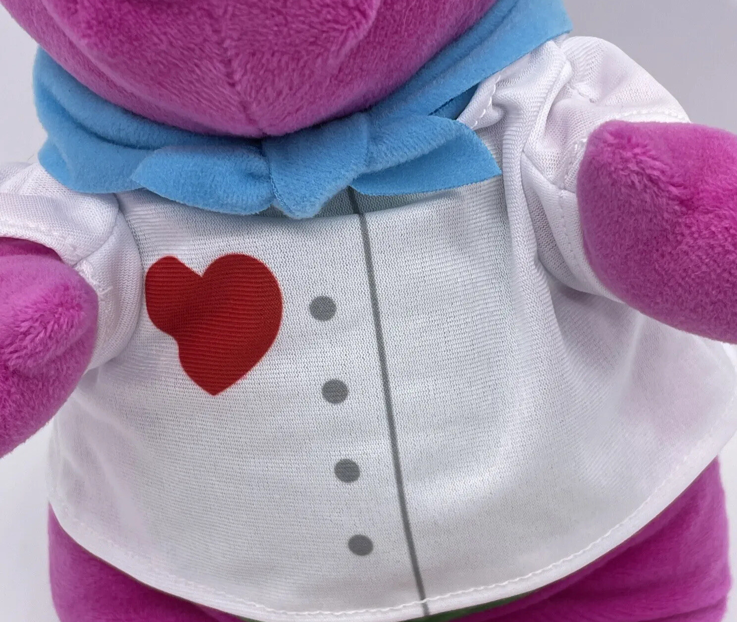 Fisher Price Barney The Dinosaur Plush 12" Chef Coat & Hat Cooking 2017 ...