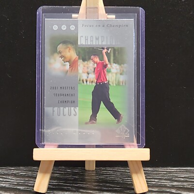 2001 SP Authentic - Focus on a Champion #FC1 Tiger Woods (RC) | eBay