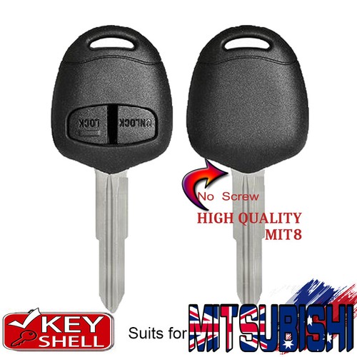 Replacement Remote Key Shell Case Fob 2B for Mitsubishi Triton Pajero ...
