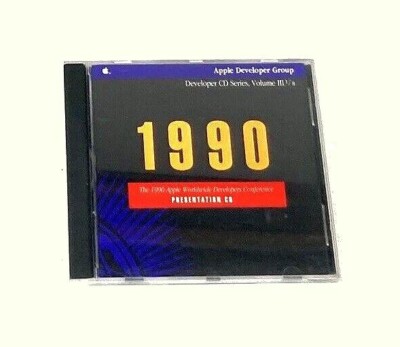 VERY RARE 1990 Worldwide Developers Conference CD by Apple Computer | eBay